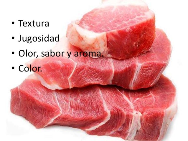 La carne y su clasificación.