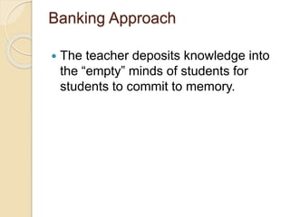 TEACHER'S APPROACH | PPTX | Professional School | Postgraduate Education