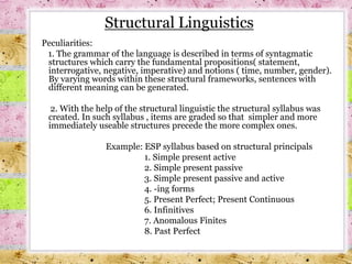 Esp language descriptions | PPTX
