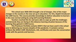 ESP LDM2 TEMPLATE.pptx | Educational Assessment | Education