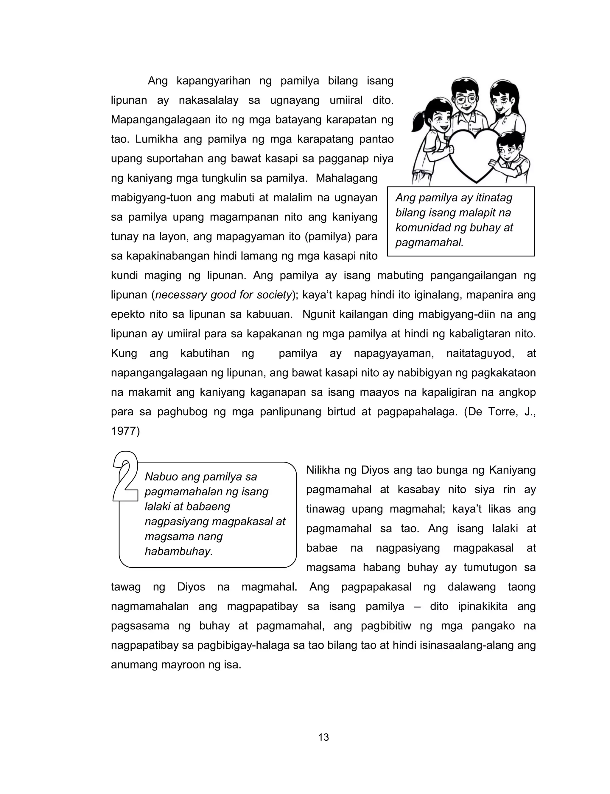 K to 12 - Grade 8 Edukasyon sa Pagpapakatao Learner Module | PDF