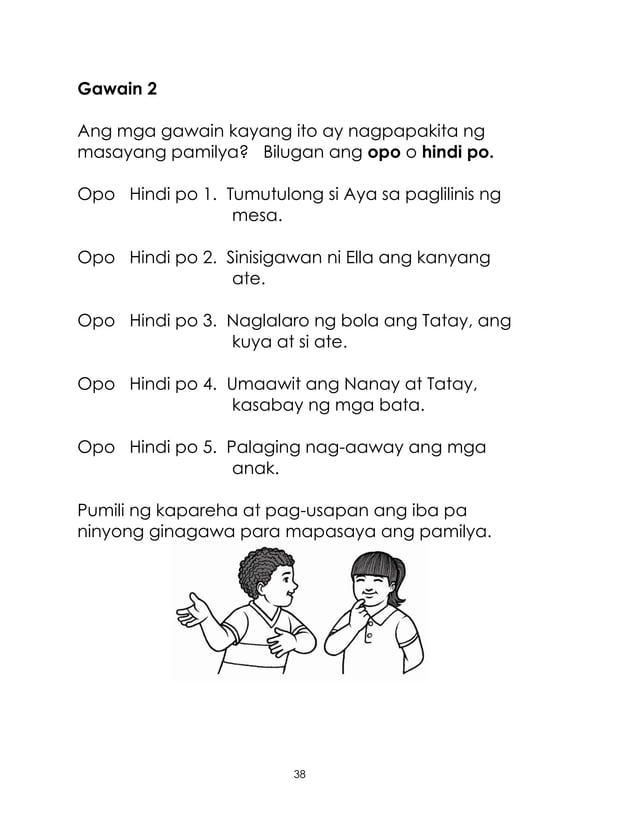 Es p learners matls. (q1&2) gr.1 | PDF