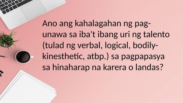 ESP LESSON 2 TALENTO PPT.pptx presentation | PPT