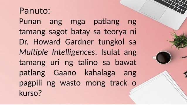 ESP LESSON 2 TALENTO PPT.pptx presentation | PPT