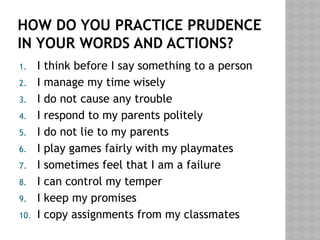 ESP_Lesson6_Values Education Intellect and Will | PPTX
