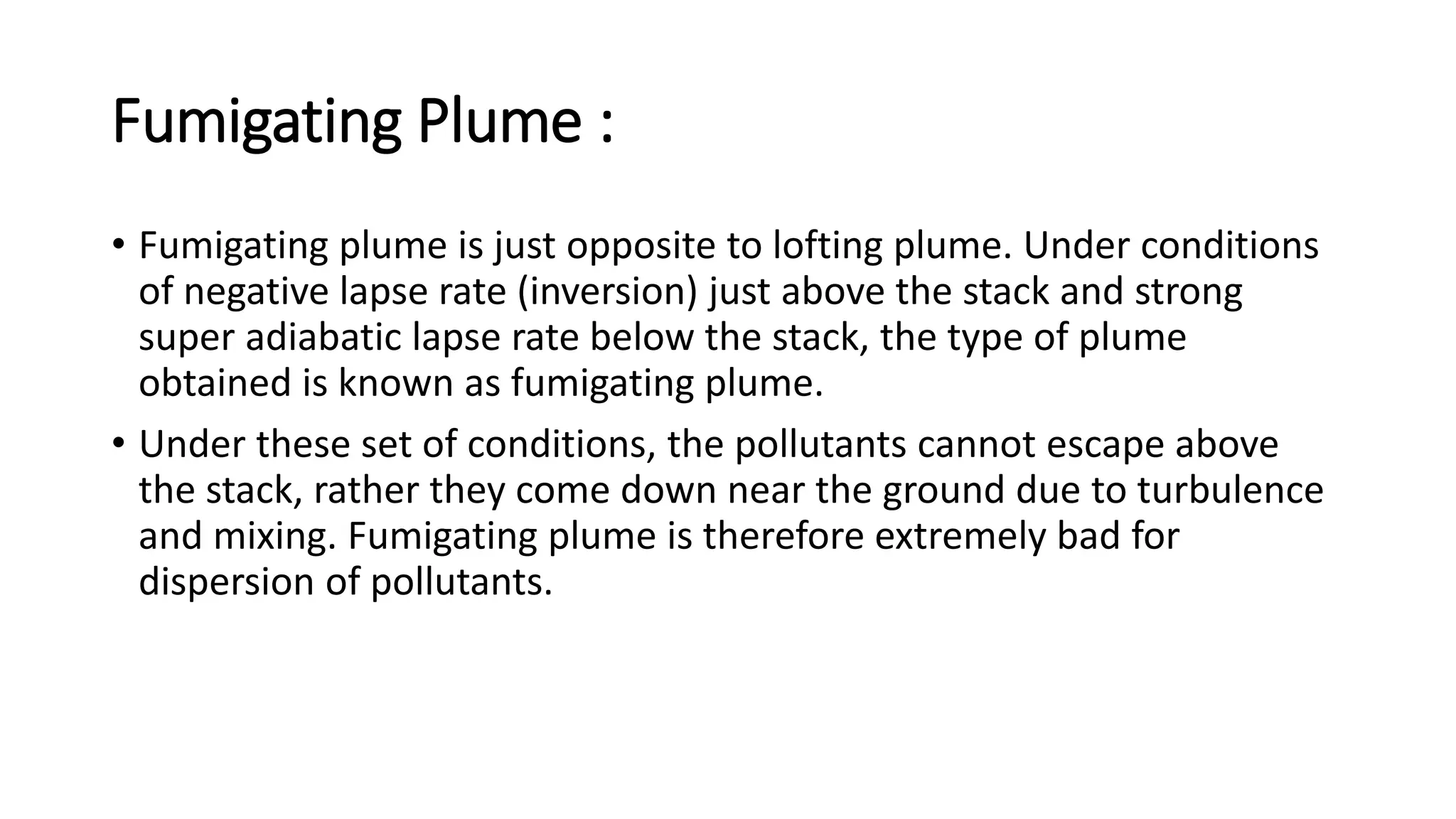 Plume types | PPTX