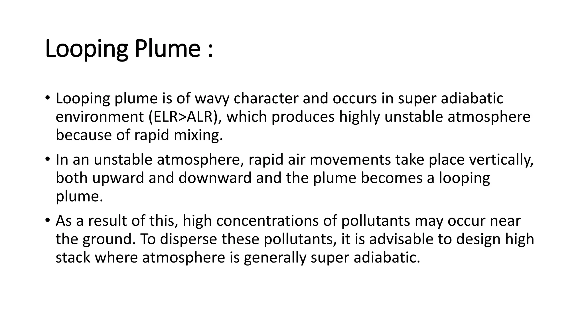 Plume types | PPTX | Weather | Science
