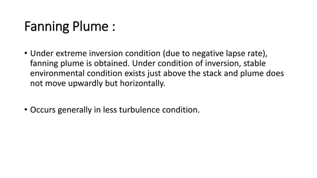 Plume types | PPTX | Weather | Science
