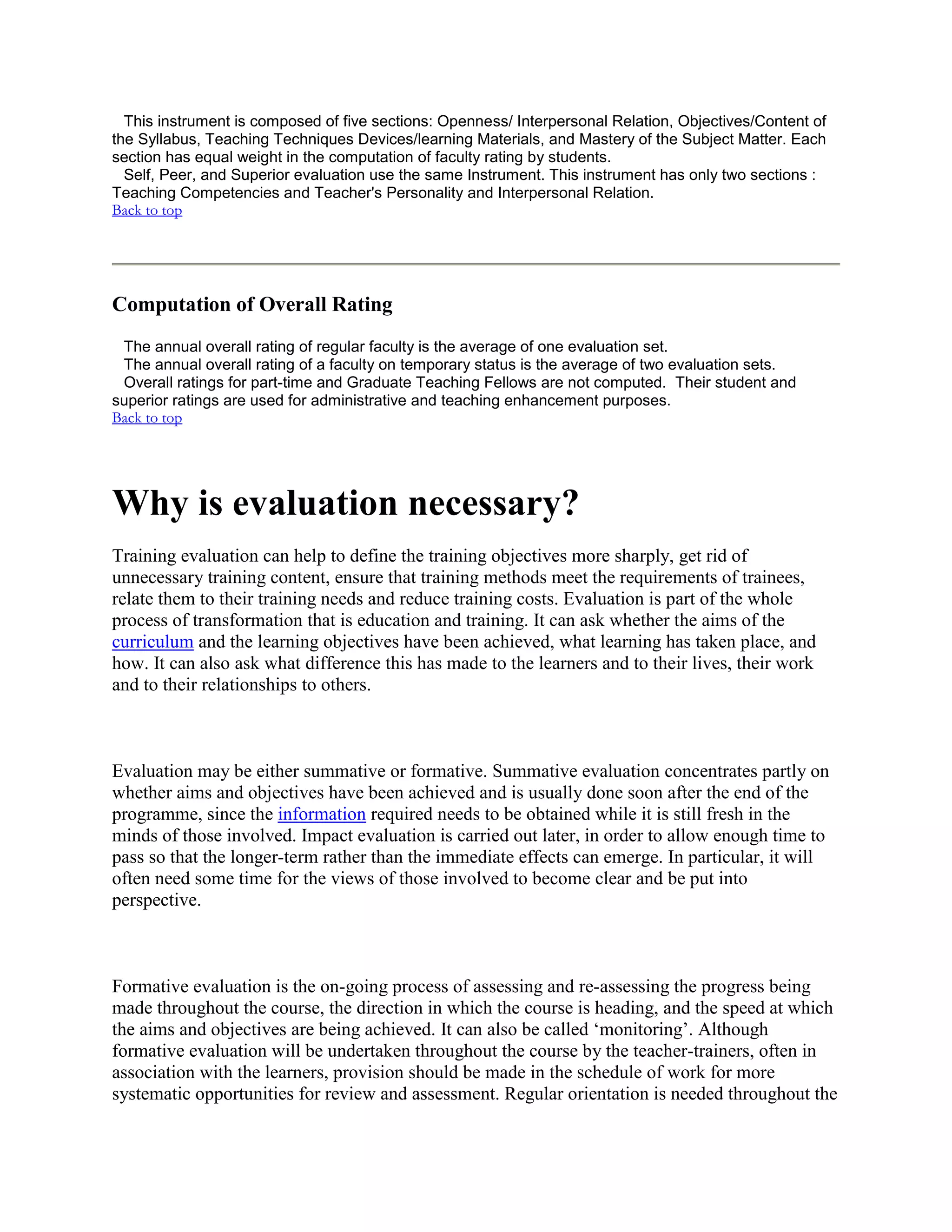 Esp materials design and evaluation | DOCX