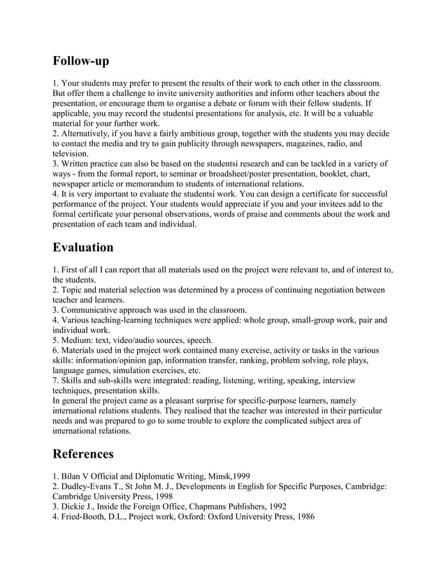 Esp materials design and evaluation | DOCX