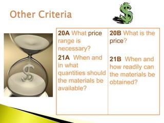 Esp materials evaluation | PPTX