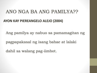 ESP MODULE 1(PAMILYA BILANG ISANG NATURAL NA INSITUSYON SA LIPUNAN).pptx