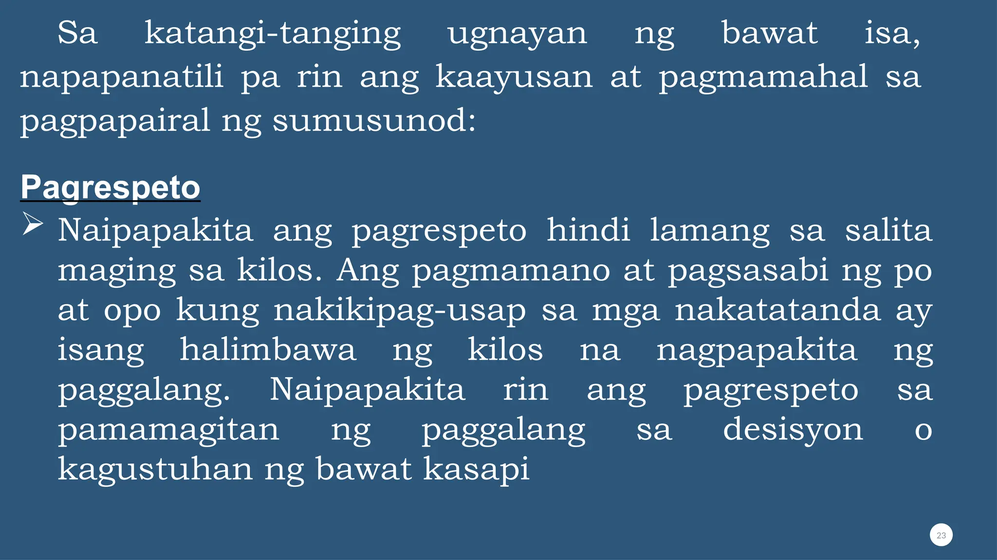 3p's umiiral sa pamilya, ang pagmamahalan , pagtutulungan ...
