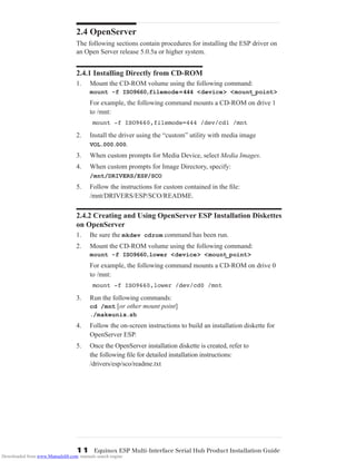 Manual HUB SERIAL EQUINOX | PDF | Computer Networking | Computing