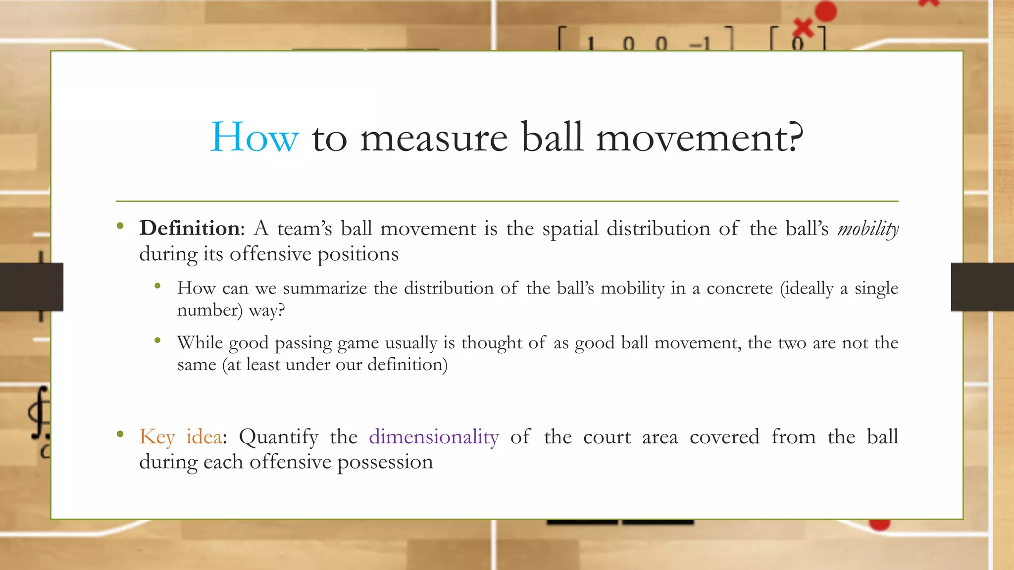Measuring the Immeasurable in Sports | PDF