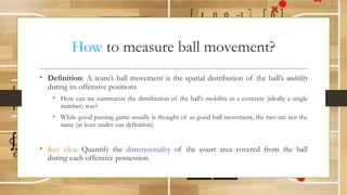 Measuring the Immeasurable in Sports | PPT