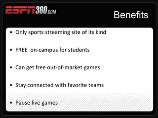 Espn360 Presentation | PPT