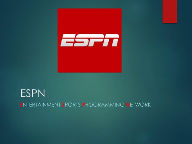 Espn case study | PDF | History | Genres