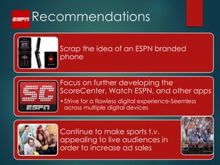 Espn case study | PDF | History | Genres