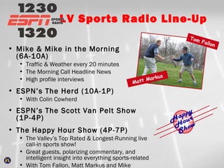 ESPN Radio Media Kit | PPT