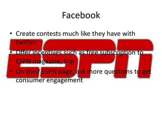 Espn marketing strategy | PPTX