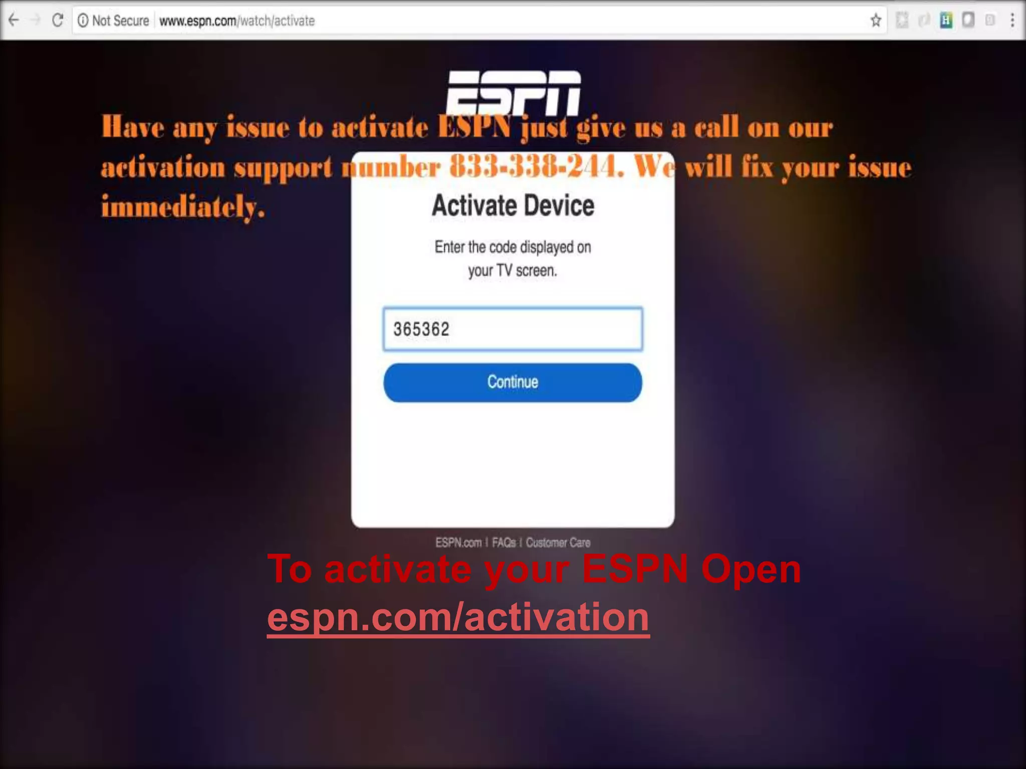 ESPN Activation | PPT