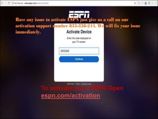 ESPN Activation | PPT