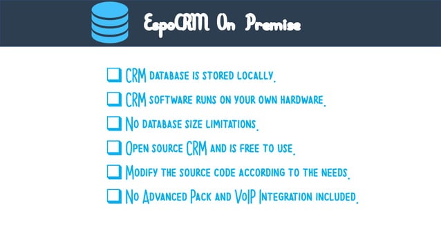 Espo Crm An Overview Ppt