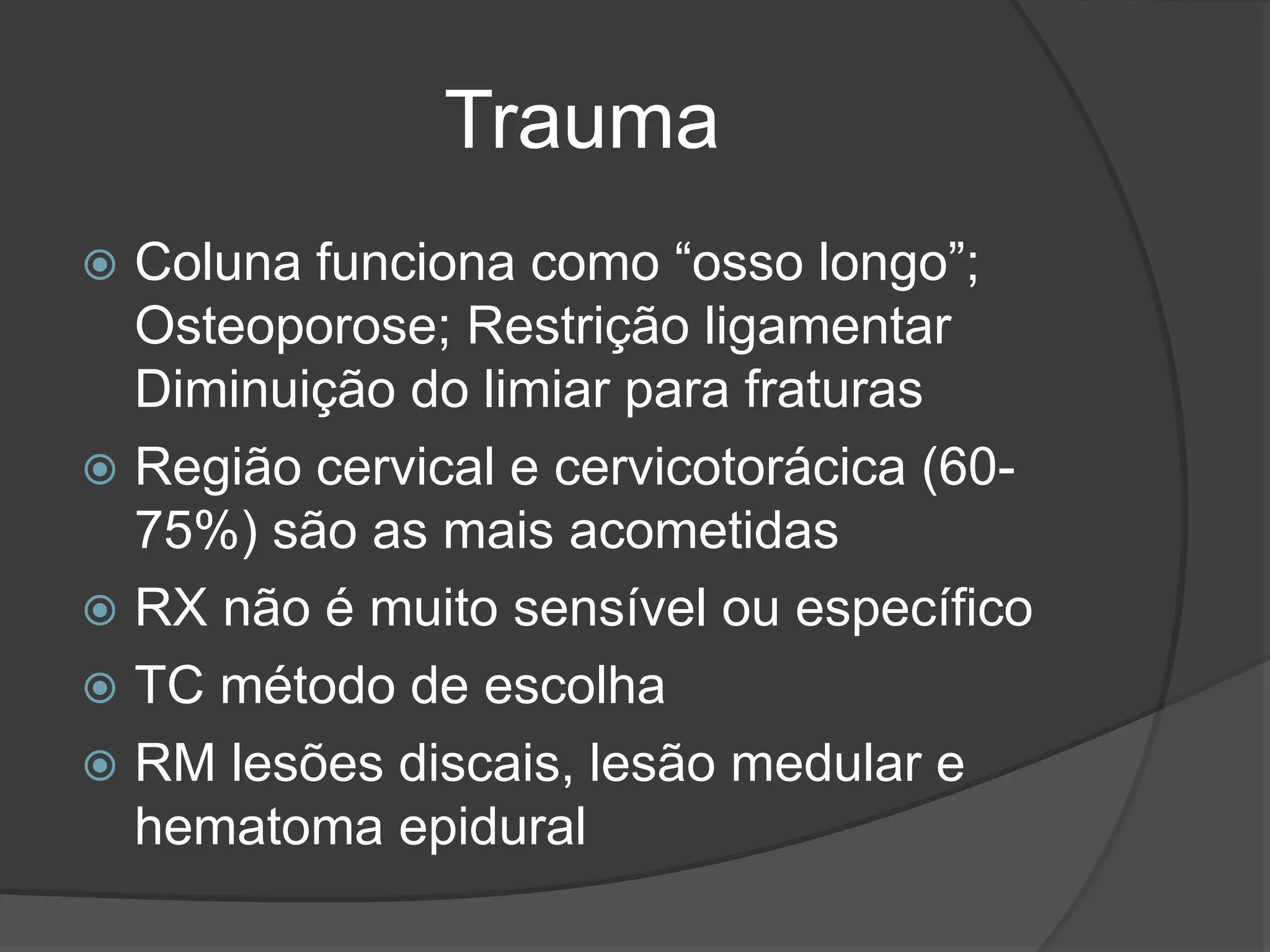 Espondilite anquilosante da coluna vertebral | PPT