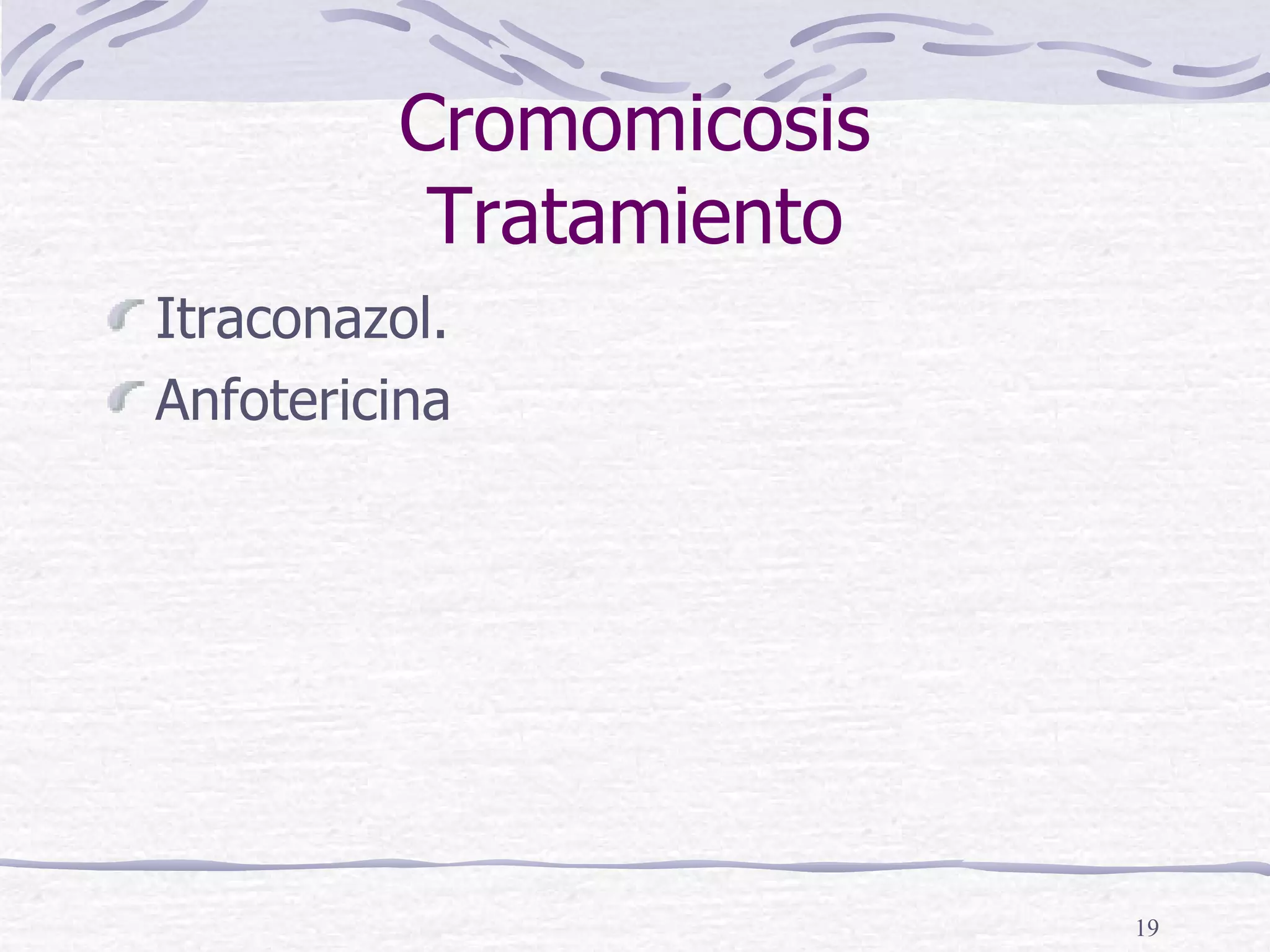 Esporotricosis Y Cromomicosis | PPT