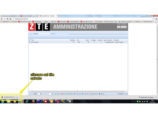 Esportare batteria di esercizi zte | PDF