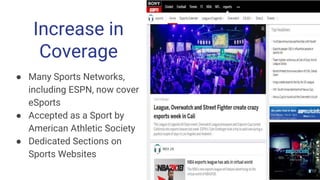 E-sports | The Biggest Sport You've Probably Never Heard Of | PPTX