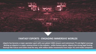 The eSports Ecosystem - From Nerd Niche to Mainstream Market | PPT