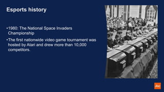 Esports in education, what's going on? | PPTX