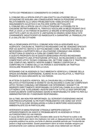 Esposto cava monte parodi | PDF