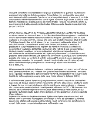 Esposto cava monte parodi | PDF