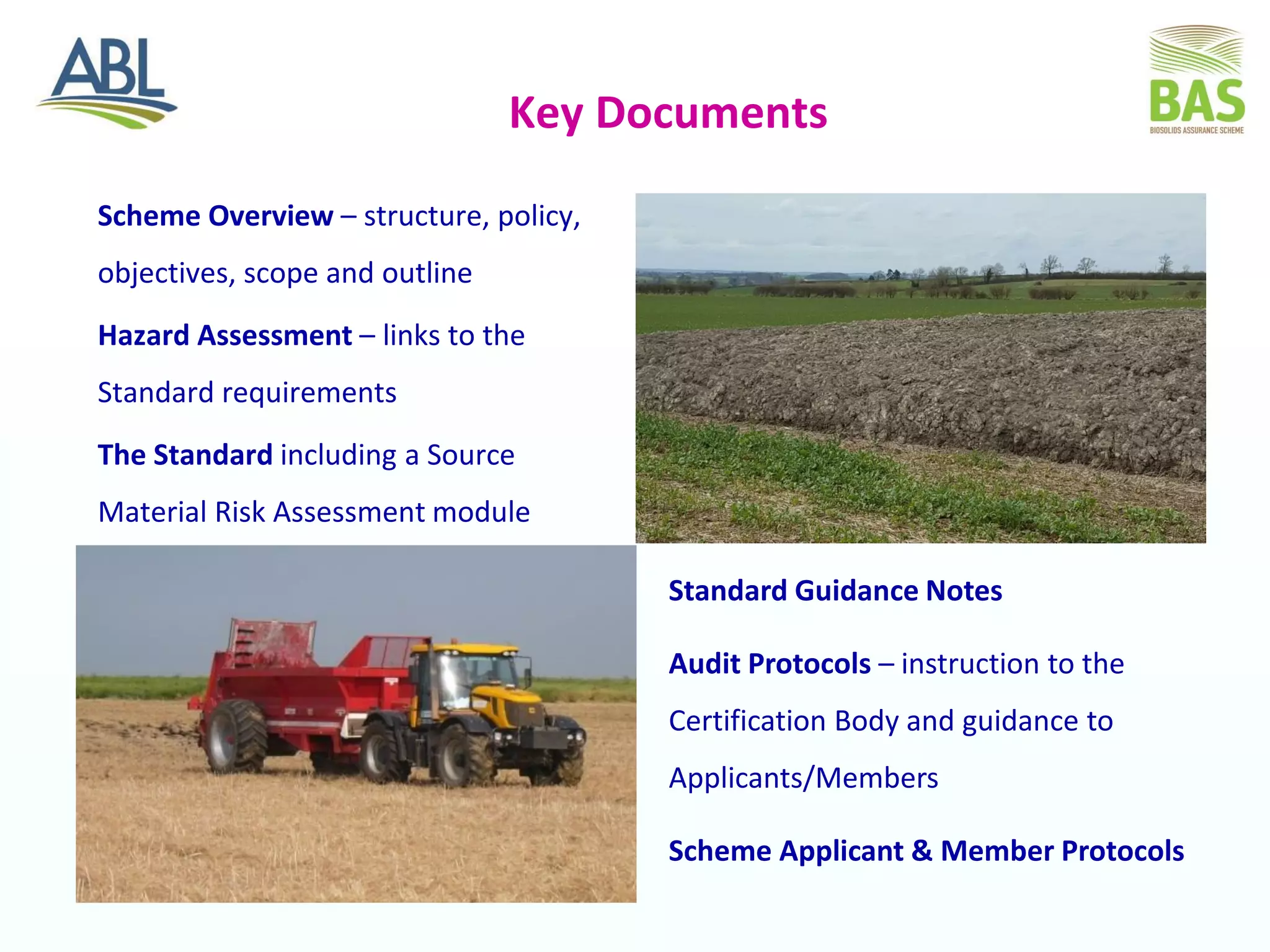 Biosolids Assurance Scheme: Maintaining confidence in biosolids ...