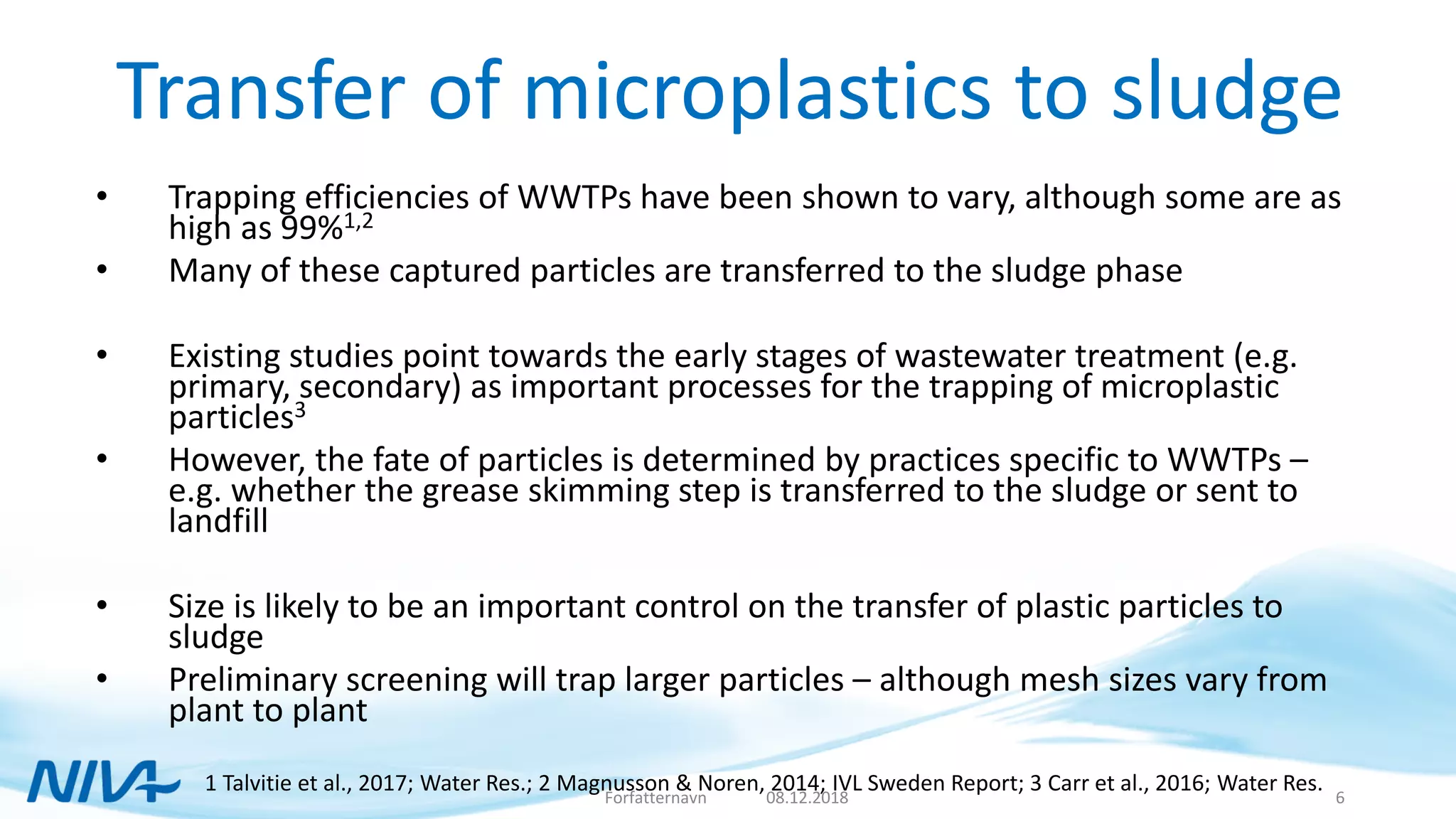 Microplastics in sewage sludge and agriculture - Sindre Langaas - NIVA ...