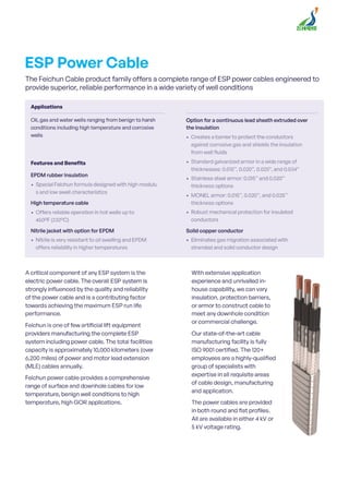 The ESP Power Cable from feichun special cable .pdf