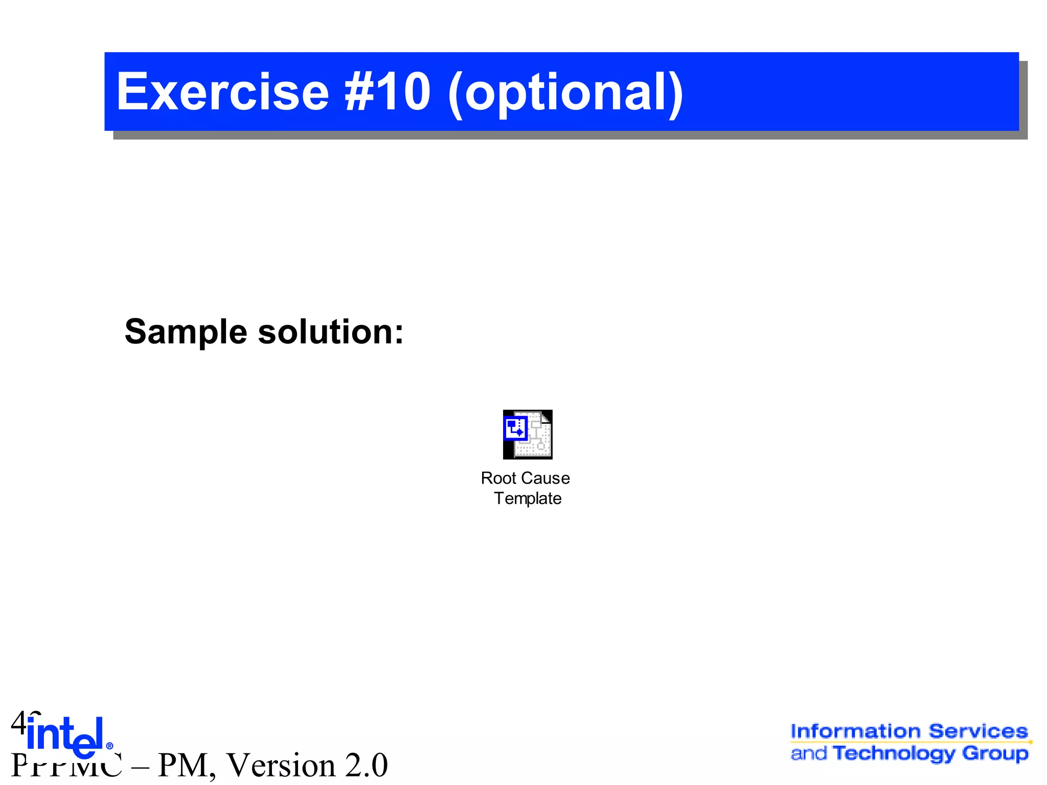 PMC post implementation review | PPT