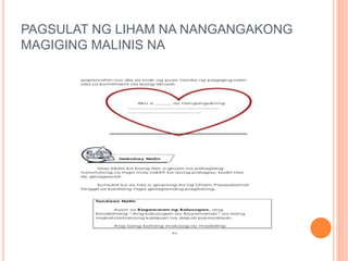 Aralin 5: MALUSOG NA KATAWAN ,DAMDAMIN AT KAISIPAN: PANGALAGAAN | PPT