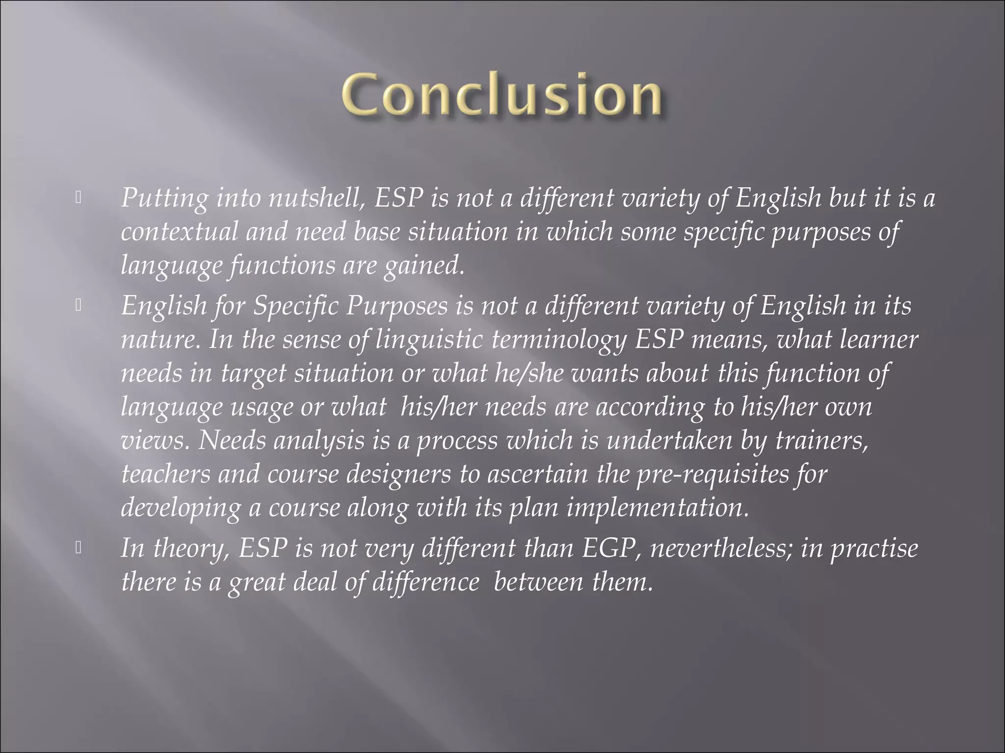 Esp presentation | PPT