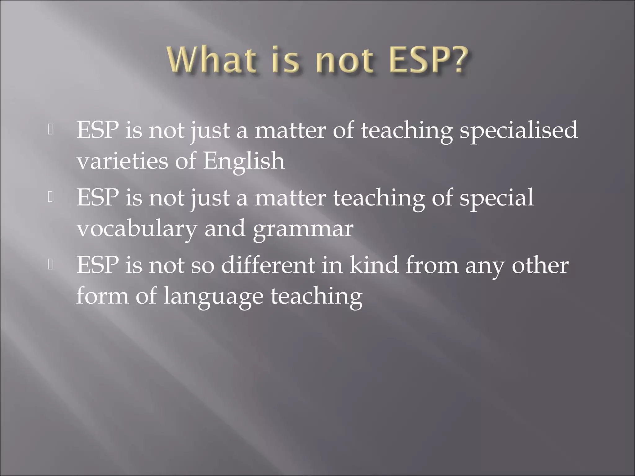 Esp presentation | PPT