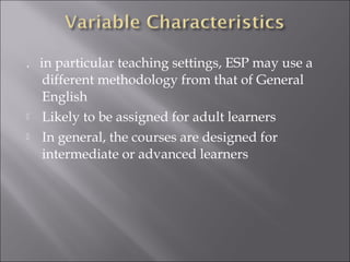 Esp presentation | PPT