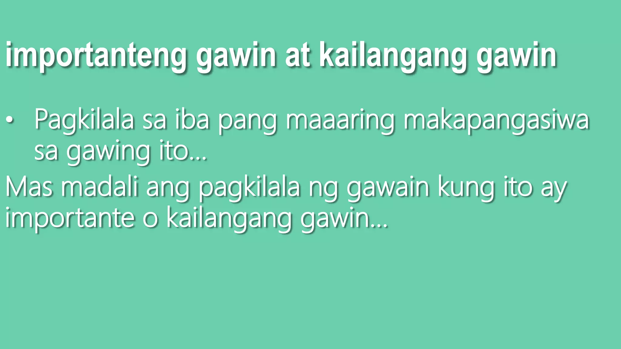 Modyul 12: PAMAMAHALA SA PAGGAMIT NG ORAS | PPTX