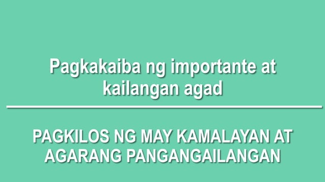 Modyul 12: PAMAMAHALA SA PAGGAMIT NG ORAS | PPTX