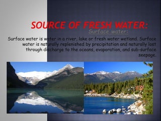 water resources | PPT