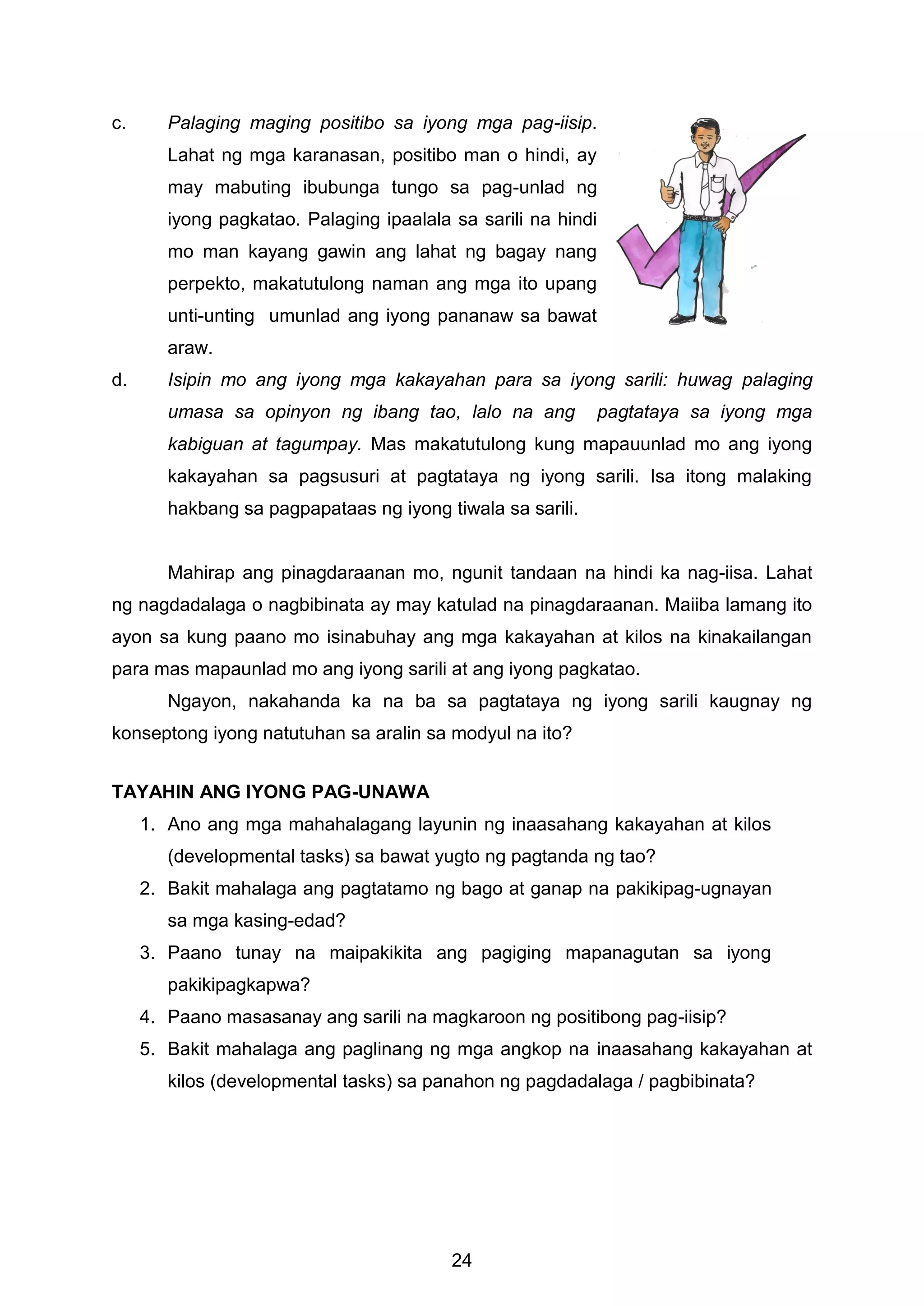 K TO 12 GRADE 7 LEARNING MATERIAL IN EDUKASYON SA PAGPAPAKATAO (Q1-Q2) | PDF