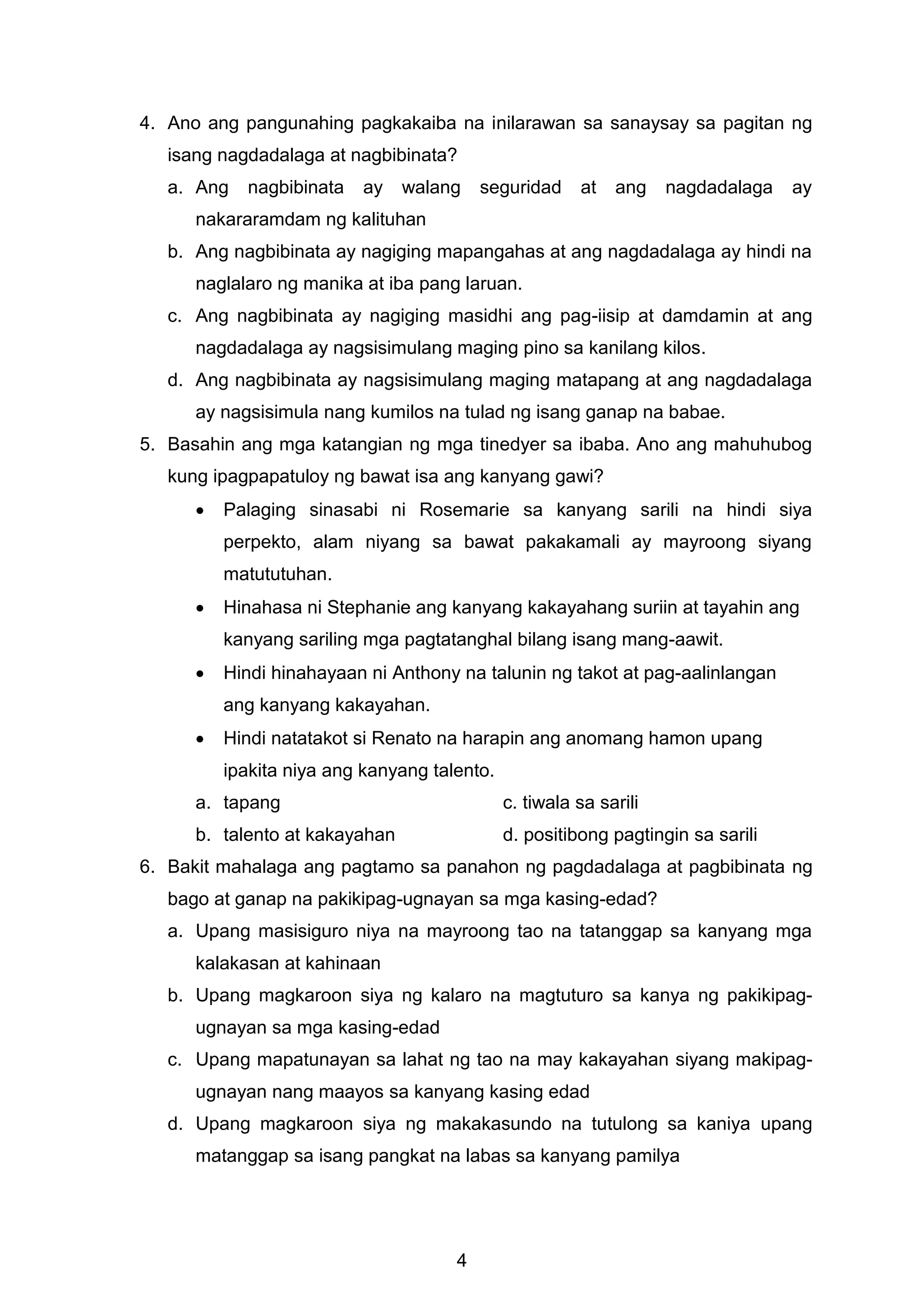 K TO 12 GRADE 7 LEARNING MATERIAL IN EDUKASYON SA PAGPAPAKATAO (Q1-Q2 ...