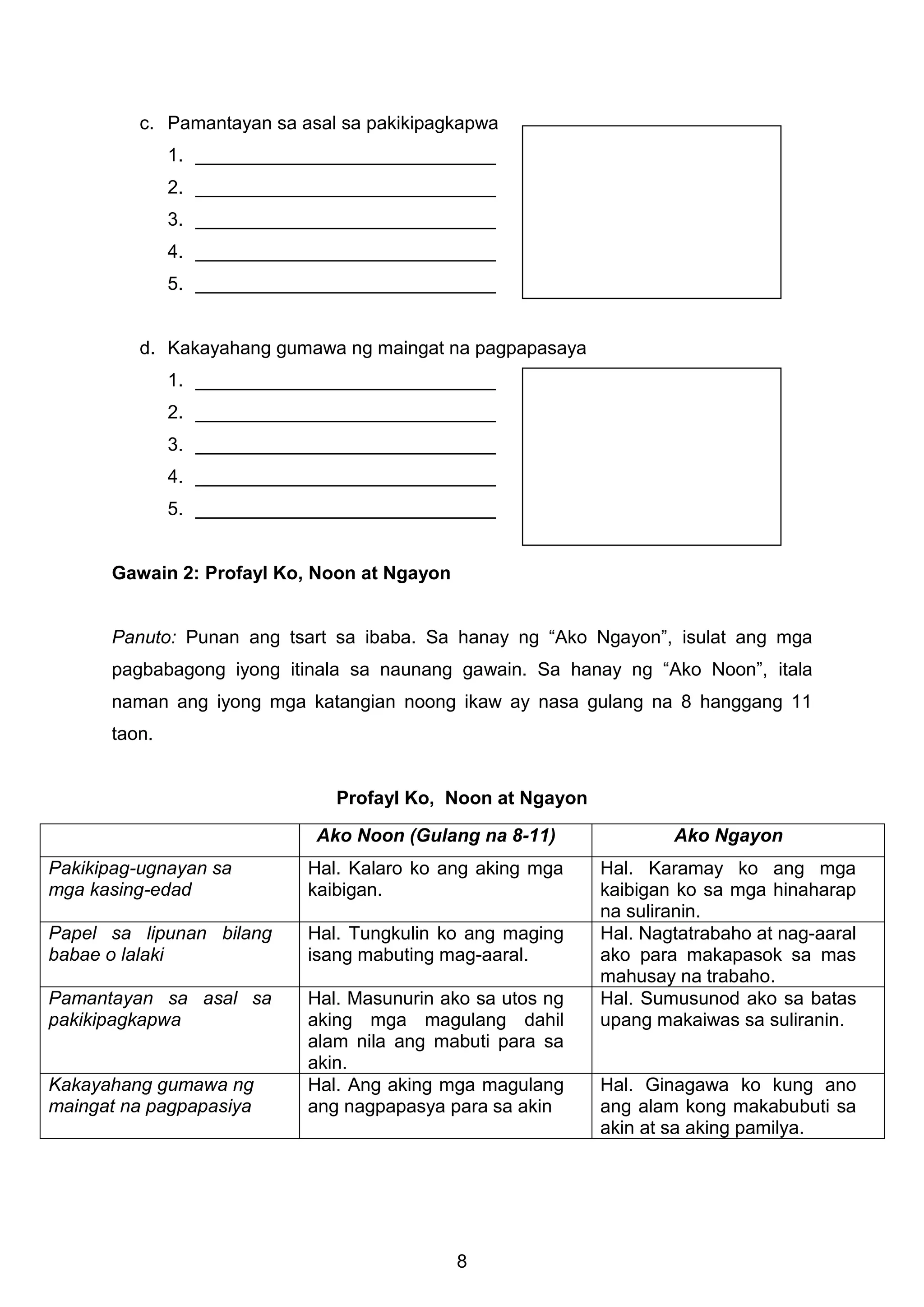 K TO 12 GRADE 7 LEARNING MATERIAL IN EDUKASYON SA PAGPAPAKATAO (Q1-Q2) | PDF